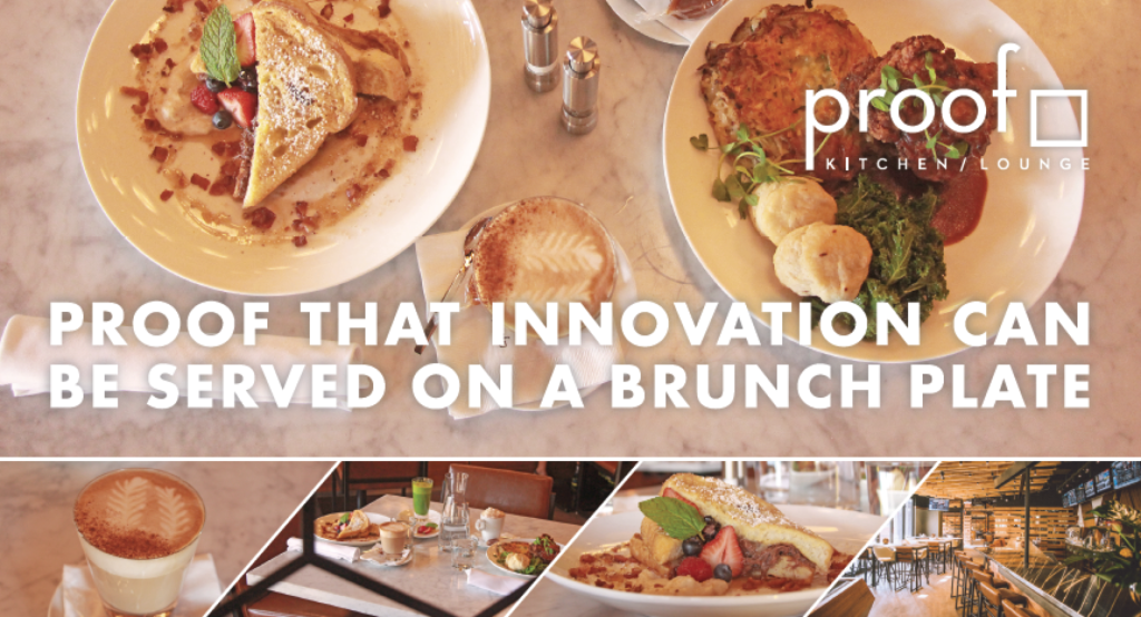 Weekender Menu - Proof Kitchen & Lounge | Waterloo